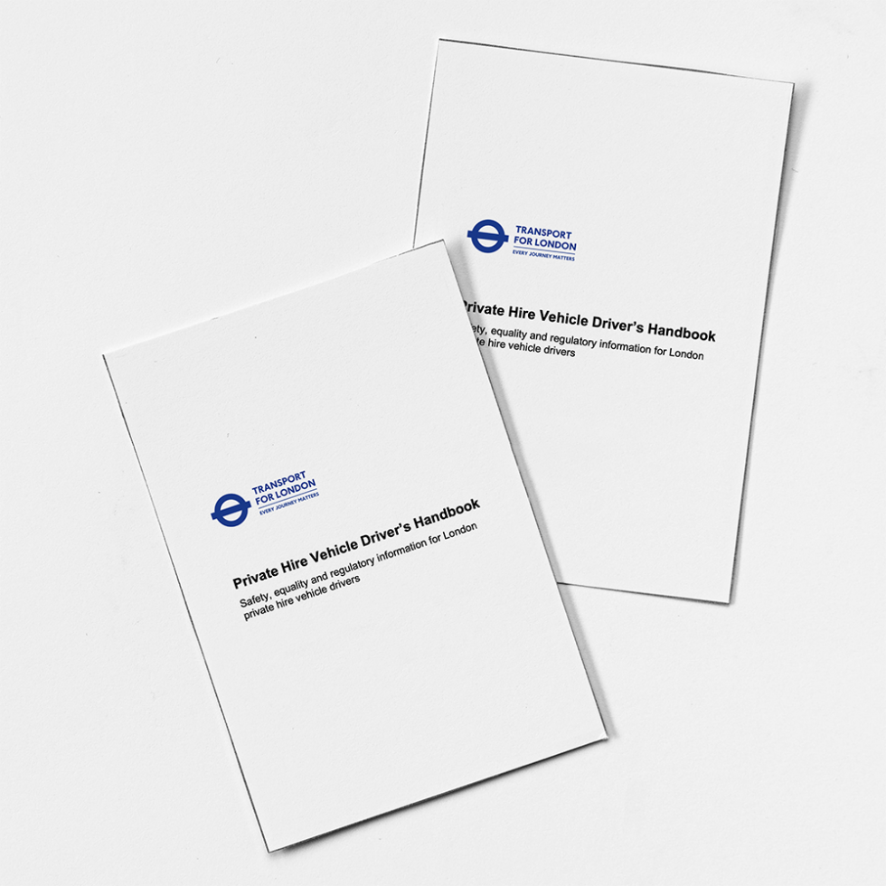 PHV Drivers Handbook Online